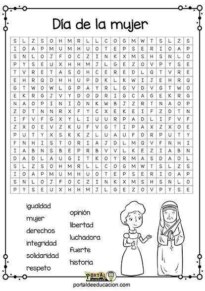 Actividades Para El Día De La Mujer【actividades Escolares】