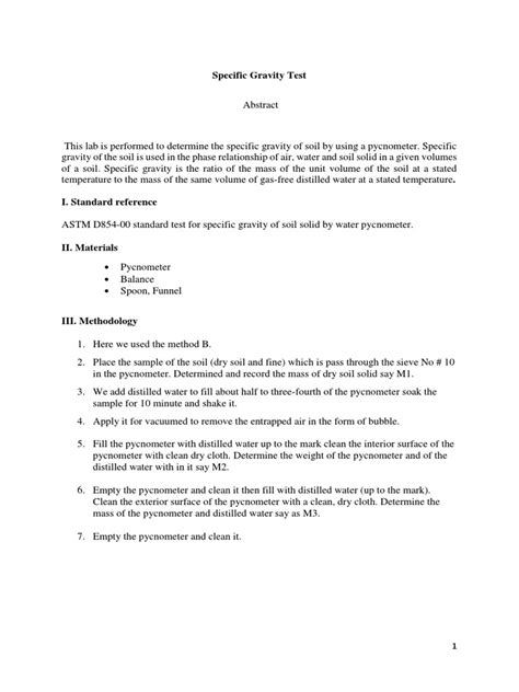 Density Test Pdf Soil Density