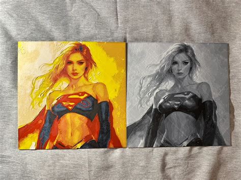 Supergirl Color Hueforge By Hey Benmakerworld Download Free 3d Models