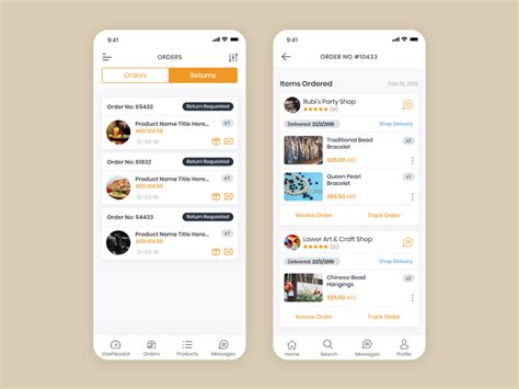 Ecommerce Order List UI Design By Zainulabidin On Dribbble