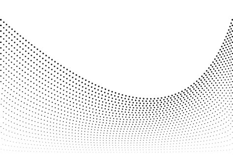 Premium Vector Abstract Flow Wave Dots Background Abstract Halftone