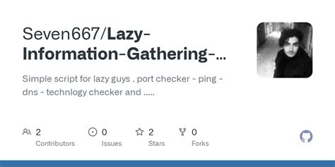 GitHub Seven667 Lazy Information Gathering With Python Simple Script For Lazy Guys Port