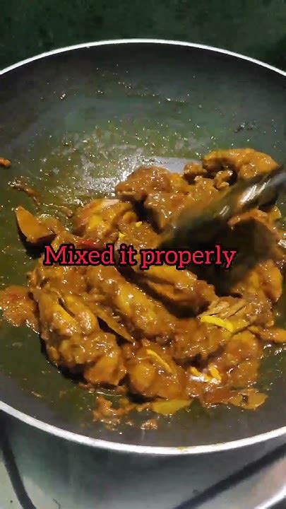 Chicken Kala Vuna Recipe Shortvideo Ytshorts Youtube
