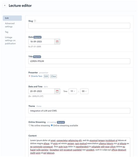 Prepare A Keyword Search String 導入実績6000社以上の国産エンタープライズ・ヘッドレスcms