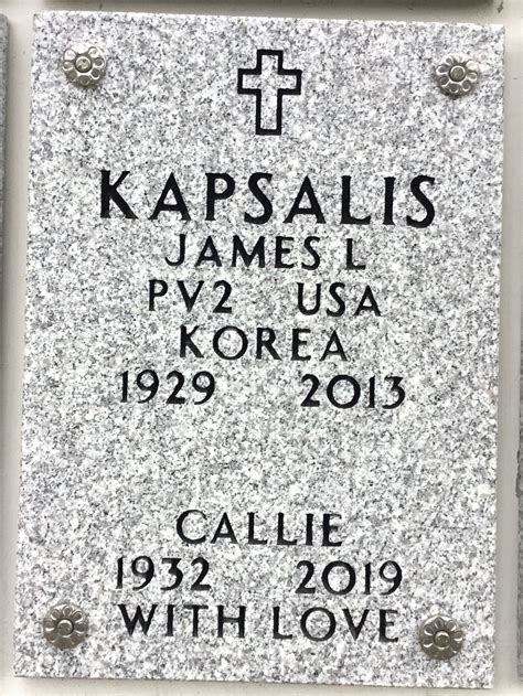 James L Kapsalis 1929 2013 Find A Grave Memorial
