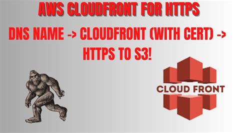 Create A CloudFront Distribution Allowing HTTPS For An S Hosted Website YouTube
