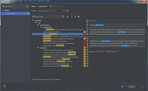 Java How To Find All Dangerous Permissions Which Have Been Used On