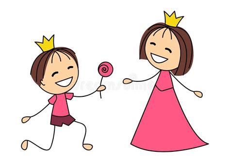 Cute Princess Girl Vector Stock Vector Illustration Of Vector 9205479