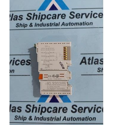 BECKHOFF KL BUS TERMINAL CHANNEL ANALOG INPUT RTD MODULE Atlas Shipcare Services