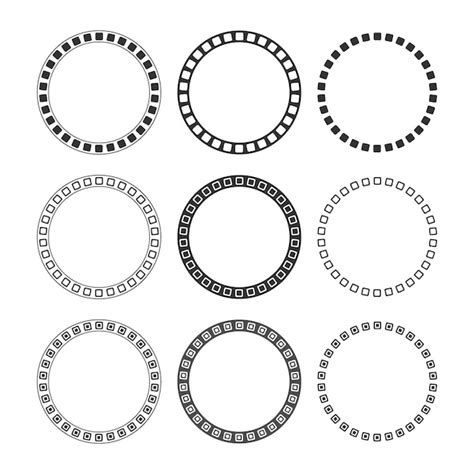 Circle Made Out Of Squares
