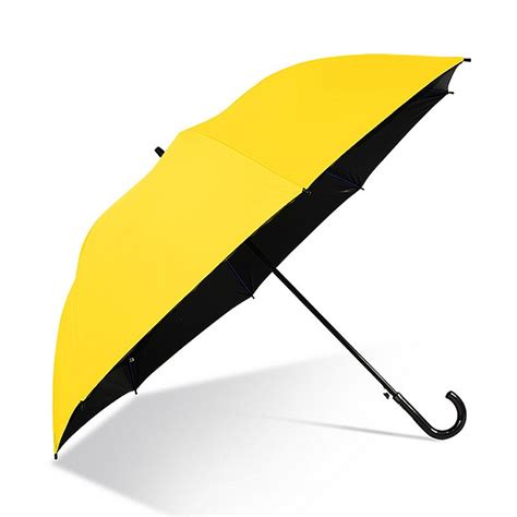 TDN大王冷靜傘 超大黑膠自動傘直傘防雷傘 陽光黃 TDN雨傘 雨衣人氣榜 Pinkoi
