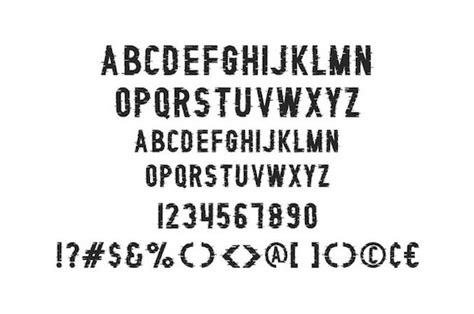 Glitching Font