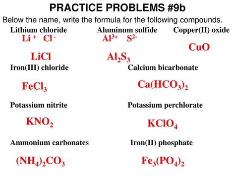PPT NAMING IONIC COMPOUNDS PowerPoint Presentation Free Download ID 1219296