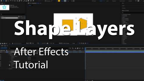 Shape Layers In After Effects Explained Youtube