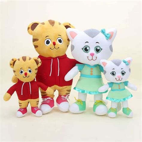 Daniel 2030cm Tigers Neighborhood Plush Dolls Soft Stuffed Toys Cute