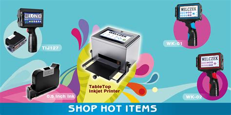 The Most Professional And Intelligent Handheld Inkjet Printer And Tabletop Inkjet Coding