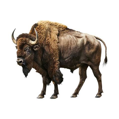 Premium Photo Isolated African Black Buffalo Png