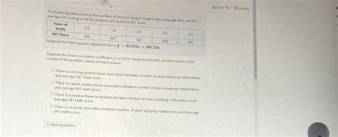 Solved Context Of The Problem Select The Best Answer There