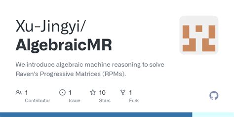 Github Xu Jingyialgebraicmr We Introduce Algebraic Machine