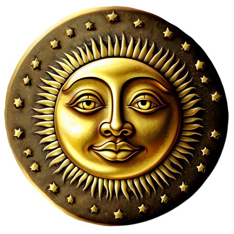 Download Celestial Sun Unique Png Artwork 73