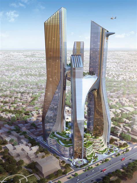 Bead Architects And Engineers — Al Ain Terraces Futuristic Architecture