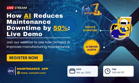 How Ai Reduces Maintenance Downtime By 50 Live Demo Oxmaint