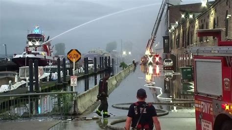 Massive Fire In Red Hook Brooklyn Rips Through More Than Century Old