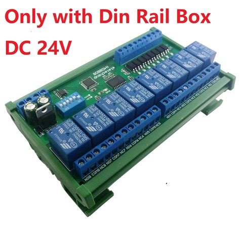 N4d8b08 Dc 24v 8i8o Multifunction Modbus Rtu Relay Module Support 03 06