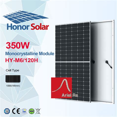 Monocrystalline Solar Panels Transparent Rooftop 495W 500W 505W Solar