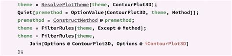 Plotting SetOptions Does Not Work For ContourStyle Of ContourPlot3D