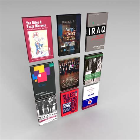 책 세트 01 3d 모델 8 Obj Ma Fbx Dae Free3d