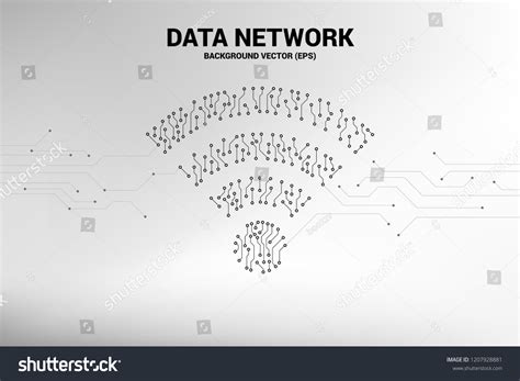 Vector Dot Connect Line Circuit Board Stock Vector Royalty Free 1207928881 Shutterstock