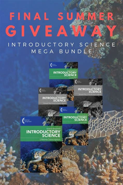 another introductory science giveaway