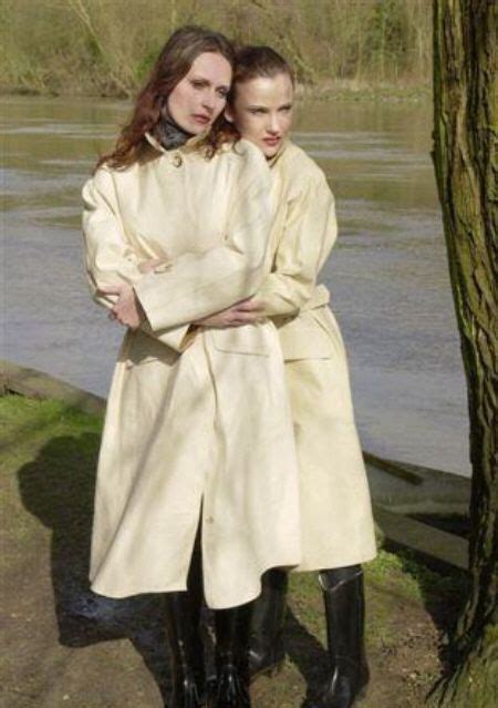 Double Texture Macs 2 Rainwear Girl Mackintosh Raincoat Riding Outfit