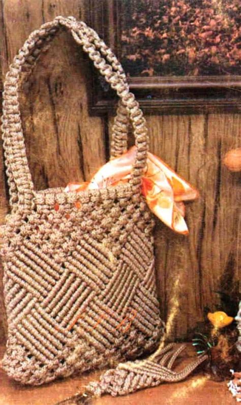 Pattern For Macrame Shoulder Bag At Joseph Mccauley Blog