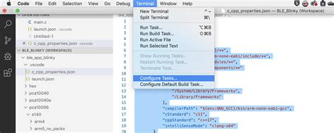 NRF Development Using Visual Studio Code MacOS Novel Bits