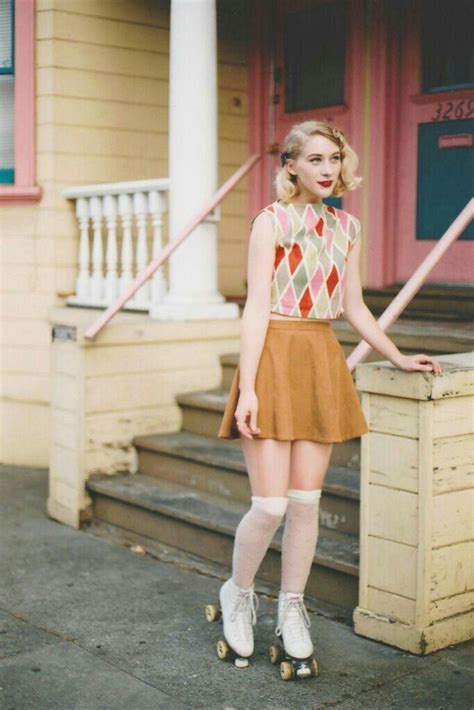 Pin By Dawn Kreiger On Coming Of Age Roller Skating Outfits Fashion