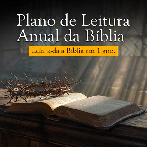 Plano de leitura anual da Bíblia Marcello Augusto Hotmart