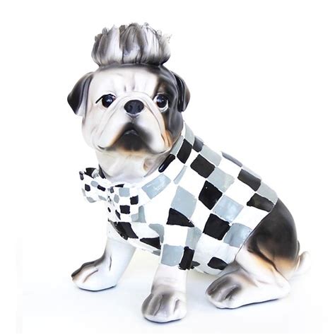 Статуэтка собака в клетчатой куртке Fashionable Dogs Cell по цене 2 280 ...