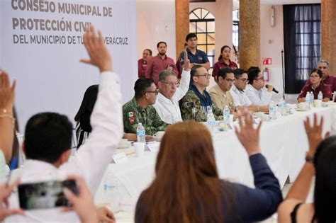 Sesionó El Consejo Municipal De Protección Civil Y El Consejo Municipal