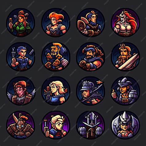 Premium Photo Armor Fantasy Character Avatar Ai Generated Hero Flat Interface User Knight