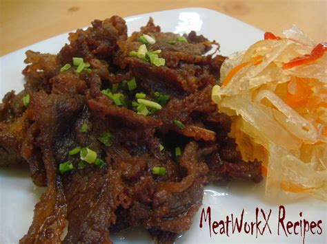 Beef Tapa MeatworkX Recipes