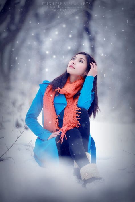美丽冻人 雪景人像摄影图片QD人像摄影 飞翔QD 太平洋电脑网摄影部落