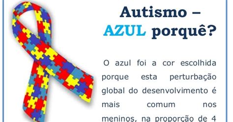 Vamos Conhecer Porque A Cor Do Autismo é Representada Pela Azul E Pelo