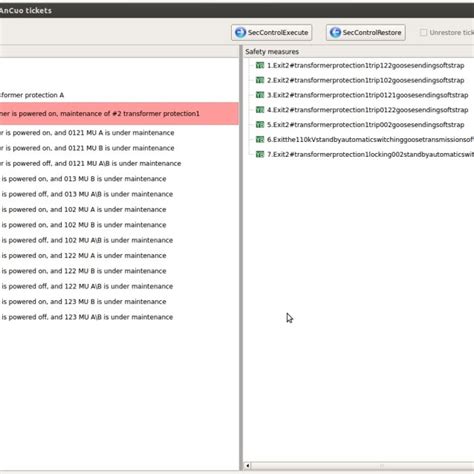 Interface Of The One Key Security Measures System Download Scientific Diagram