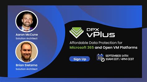 Affordable Data Protection For Microsoft 365 And Open VM Platforms