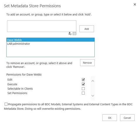 Access Denied By Business Data Connectivity Adventures In Sharepoint