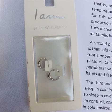 خرید و قیمت پرسینگ گوش جنس نقره ضدحساسیت موجودی 2 جفت سایز متوسط ترب