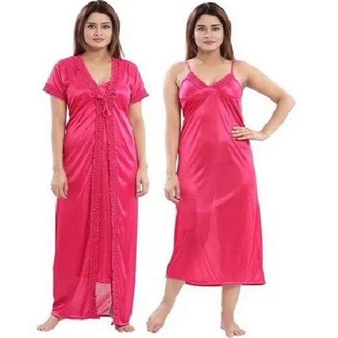 Full Length Satin Womens Sexy Night Dresses Size Free Size 18 50 At Rs 550 Piece In Gurgaon