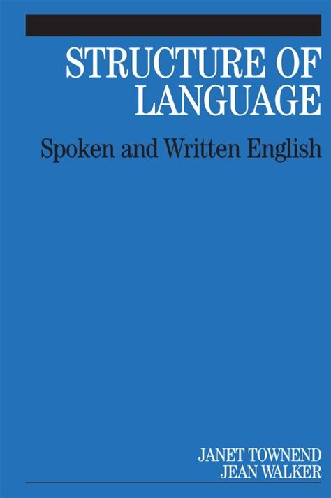 Structure Of Language 9781861564290 Gangarams
